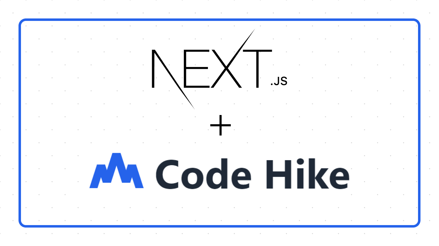 How to use Code Hike with Next.js